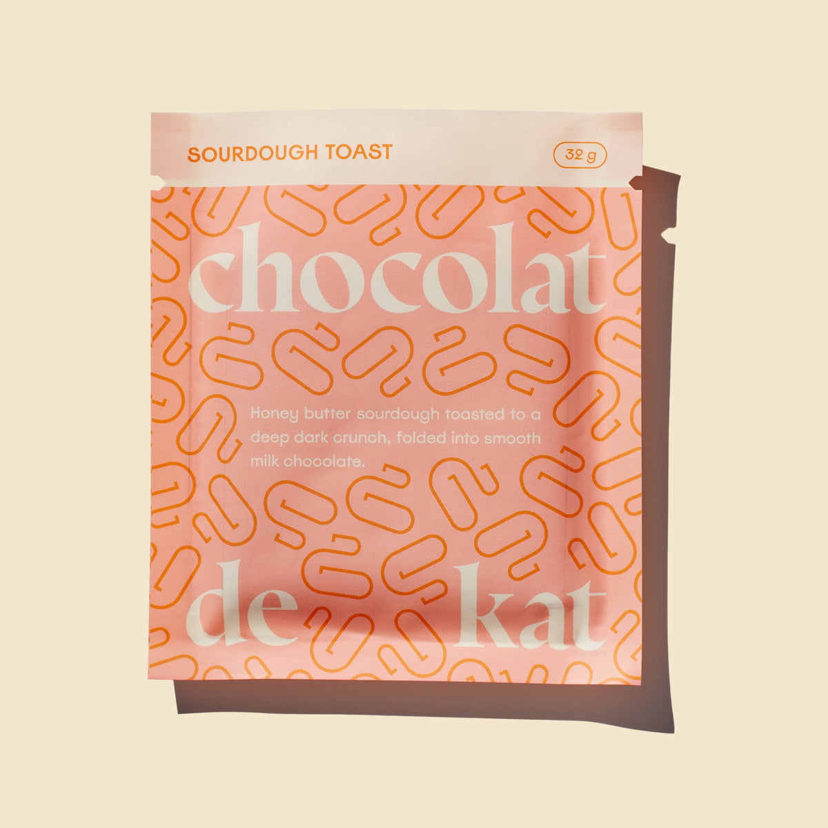 Sourdough Toast Chocolate Bar - Order Online - Chocolat de Kat